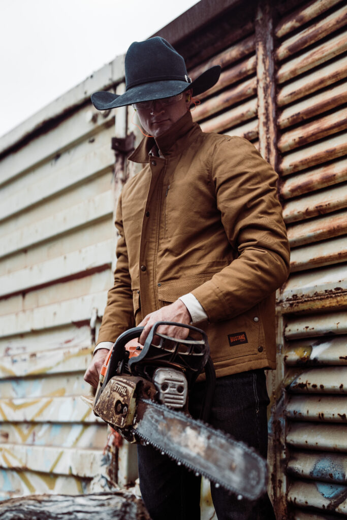 Mustang Signature Men's Outback Canvas Jacket - Uniform Solutions